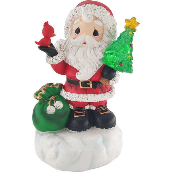 Here Comes Santa Claus Lighted Musical – Precious Moments - Country N ...