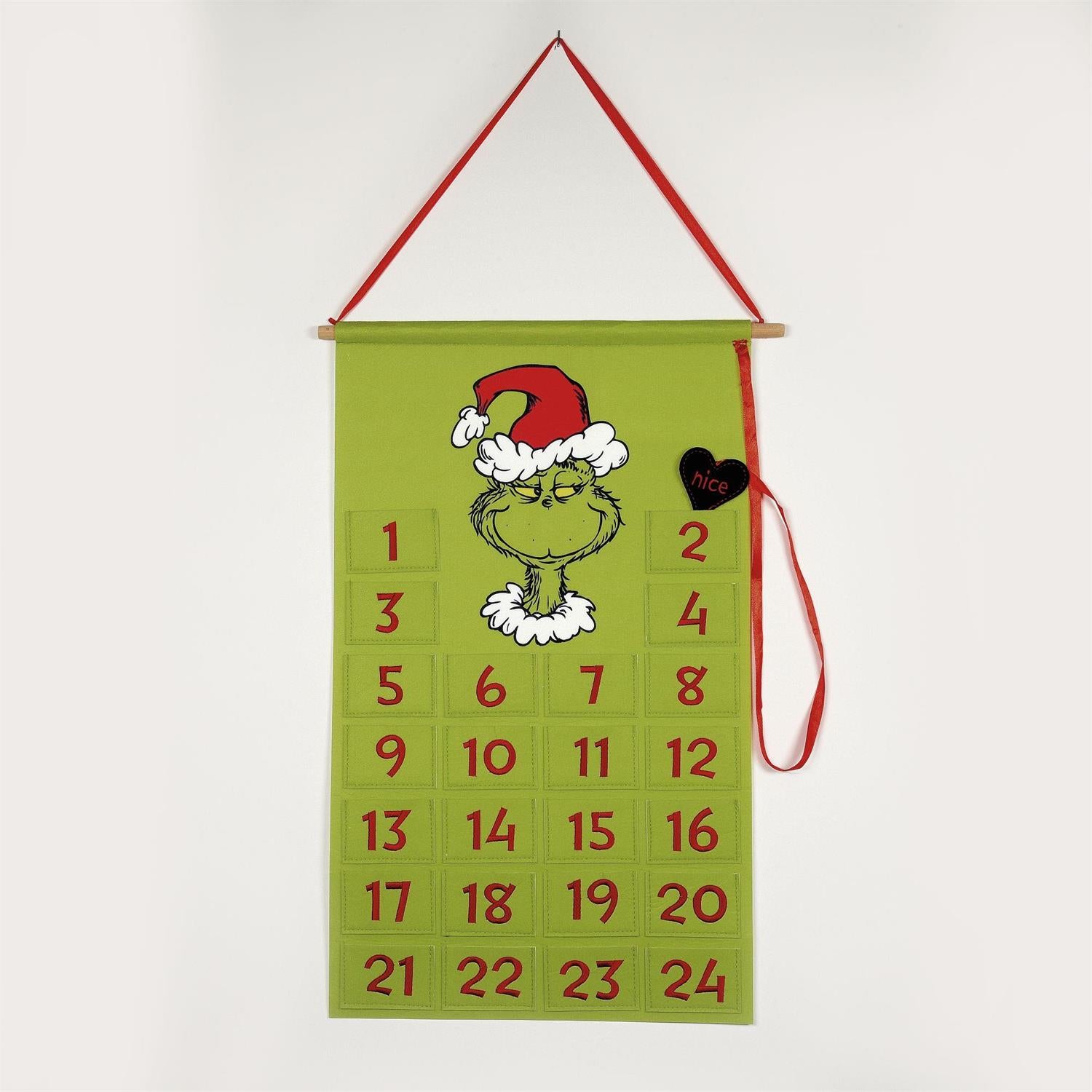 Grinch Countdown Calendar - Naughty or Nice - Country N More Gifts