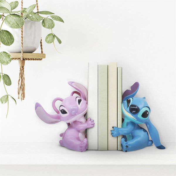 Stitch & Angel Bookends - Functional Decor - Country N More Gifts