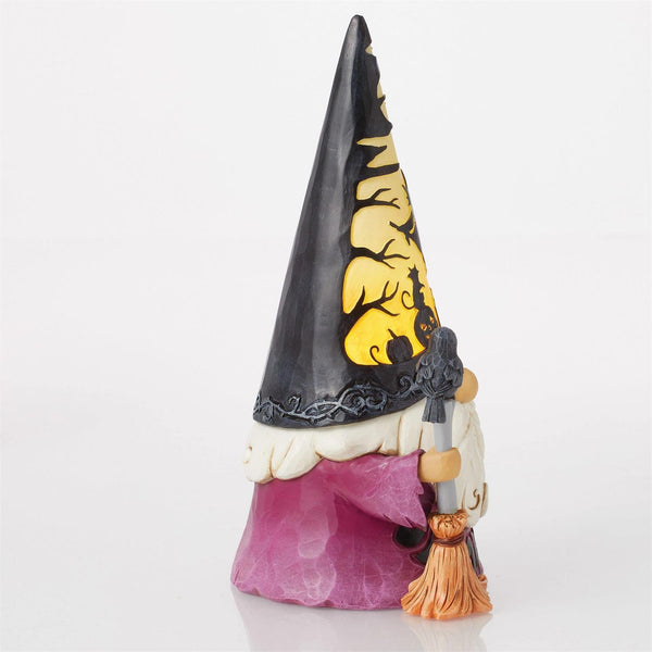 Jim Shore Halloween Wizard – LED Light-Up Graveyard Scene Figurine ...