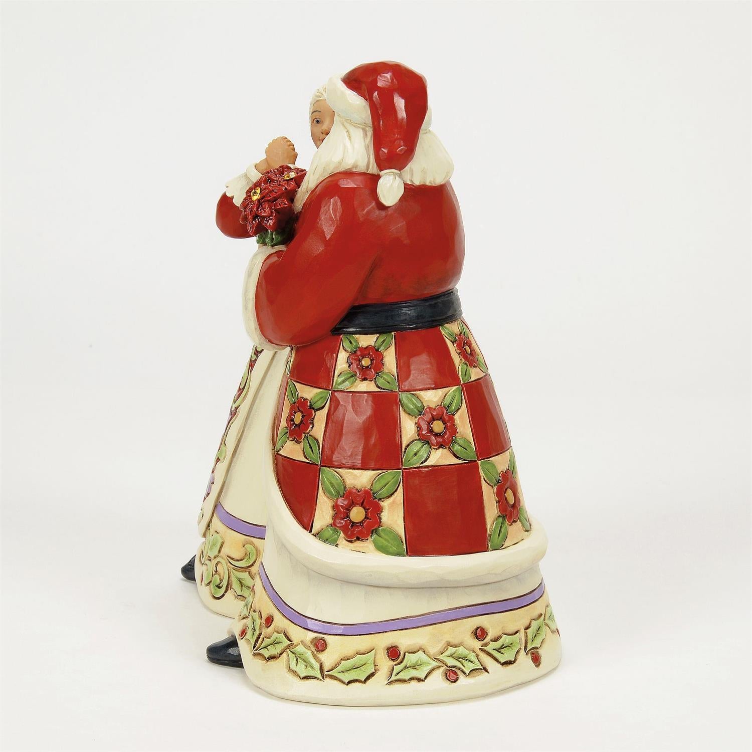 Santa and Mrs. Claus Figurine – Jim Shore Christmas Collectible ...