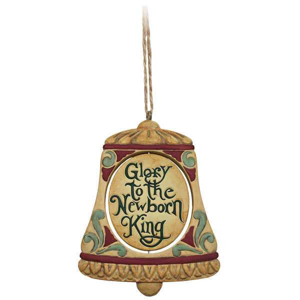 Rotating Holy Family Bell Ornament – Jim Shore Christmas Collectible ...