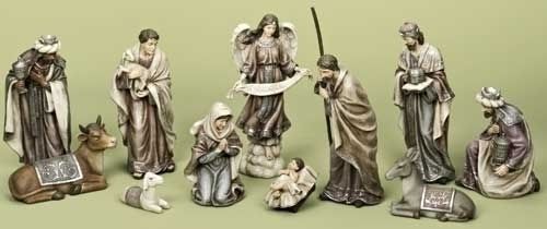 Nativity Set - 11 Piece - Country N More Gifts