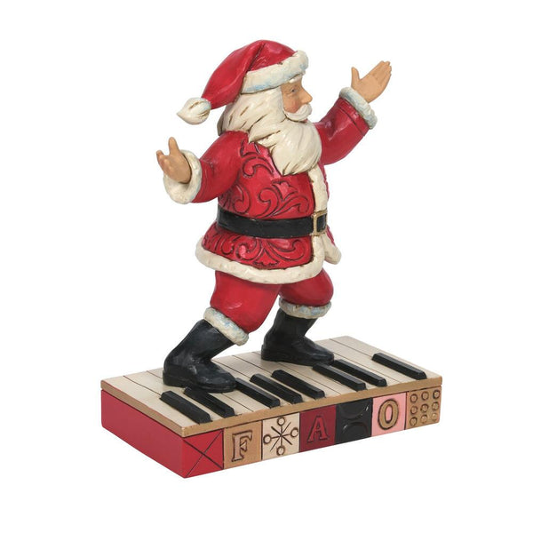 Tapping out a Christmas jingle - Santa on Keyboard | CountryNMoreGifts ...