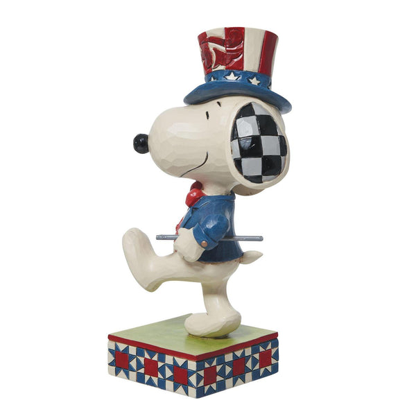 Marching With Glory - Patriotic Snoopy Marching | CountryNMoreGifts.com ...